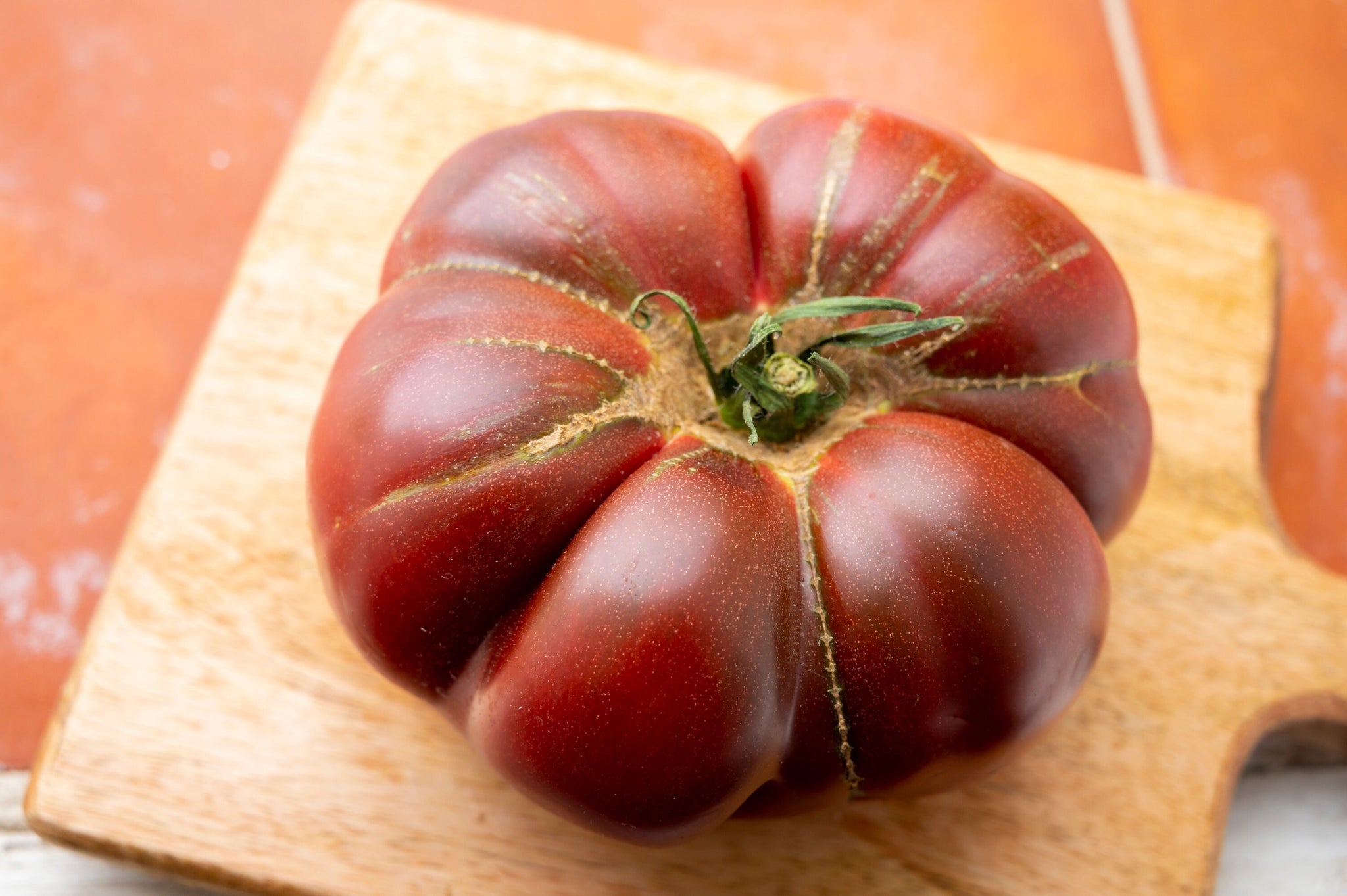 80 BLACK KRIM TOMATO Solanum Lycopersicum Indeterminate Heirloom Beefs ...